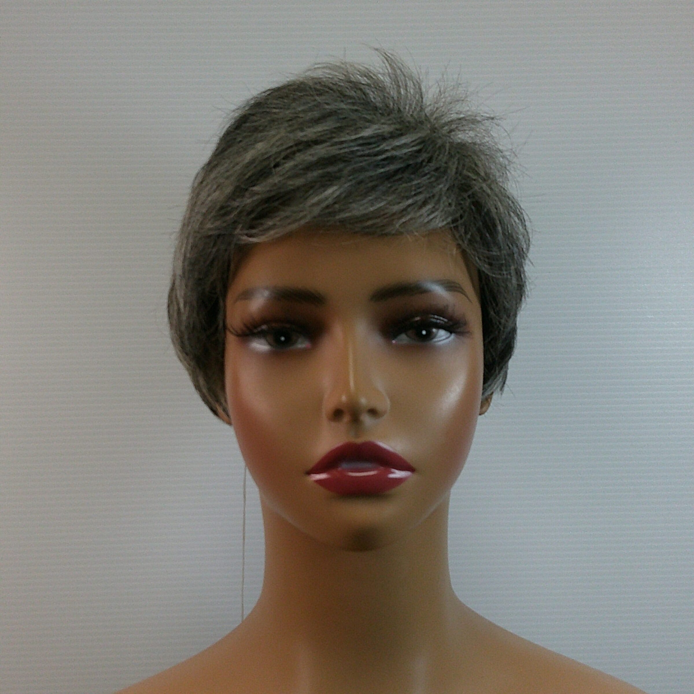 Grace - Gray Short Length Synthetic HF Wig | Carolyn Anderson Salon