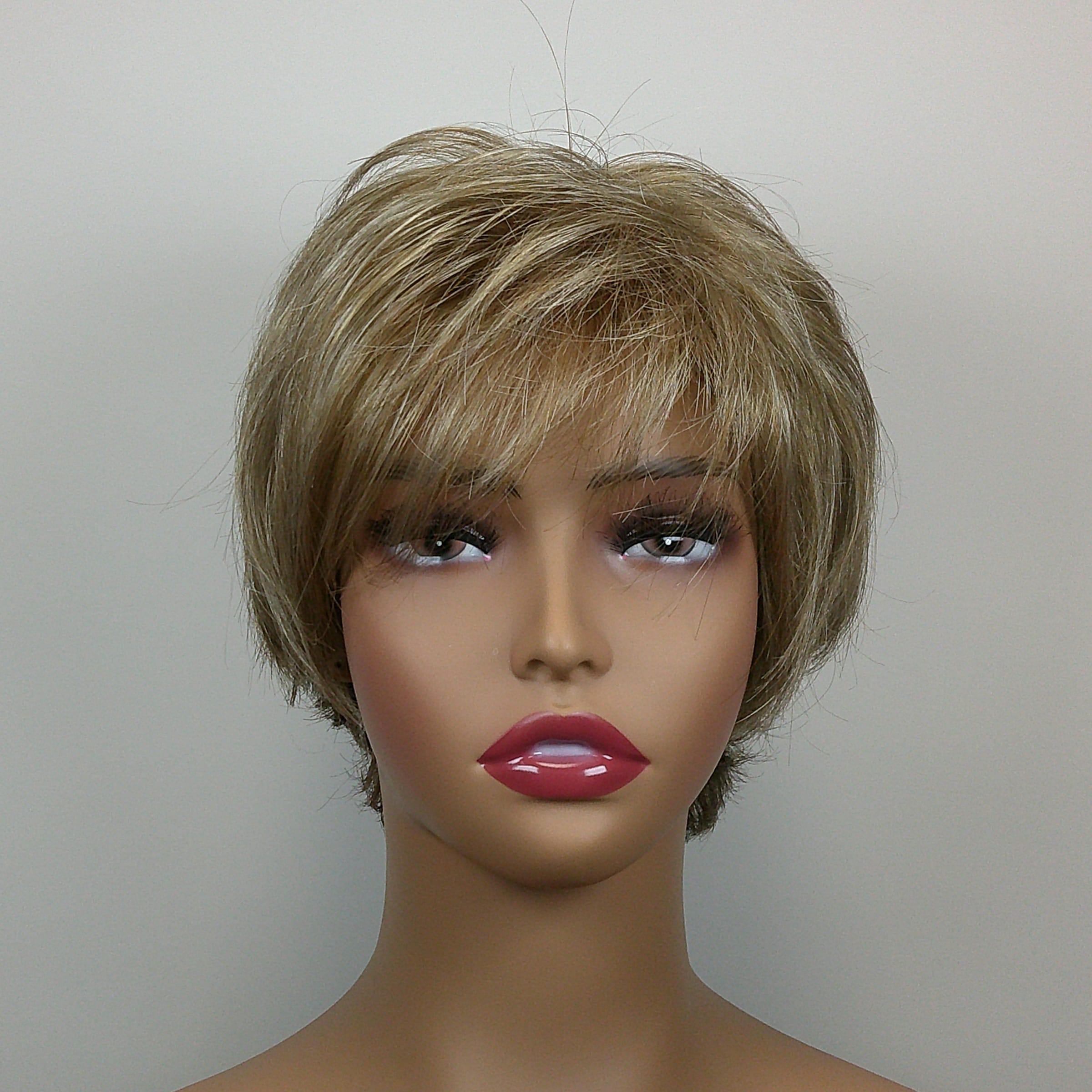Kimberly - Blonde Short Length Synthetic Wig | Carolyn Anderson Salon
