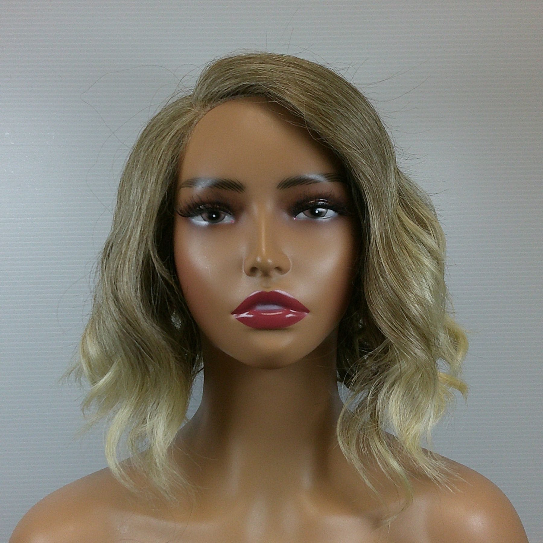 Bria - Blonde Medium Length Synthetic Wig | Carolyn Anderson Salon